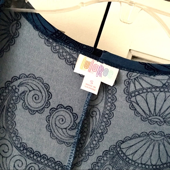 LuLaRoe | Sweaters | Lularoe Open High Low Blue Cardigan | Poshmark